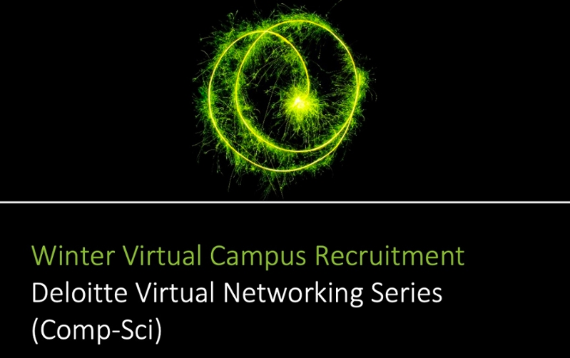 Deloitte Virtual Recruiting Event - Department of Computer Science ...