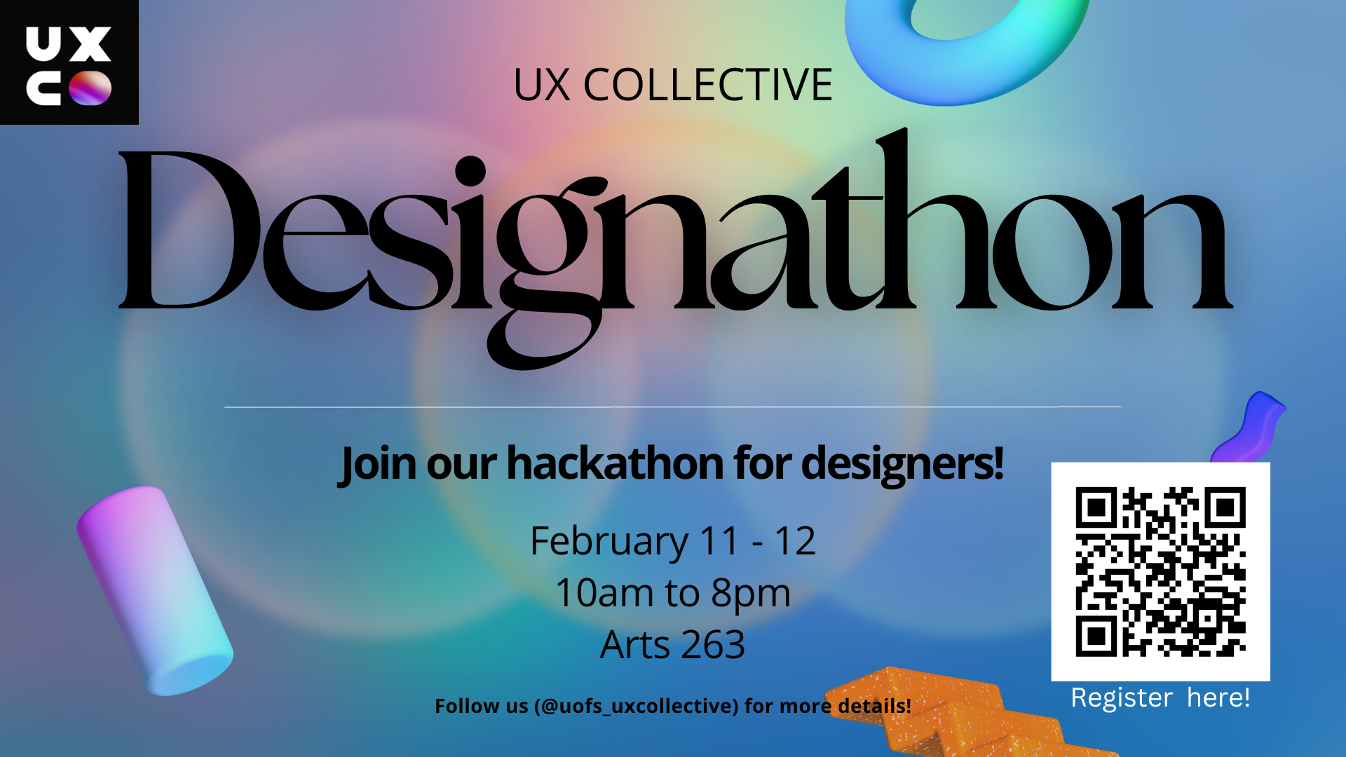 UX Collective Designathon - Department of Computer Science | University of Saskatchewan